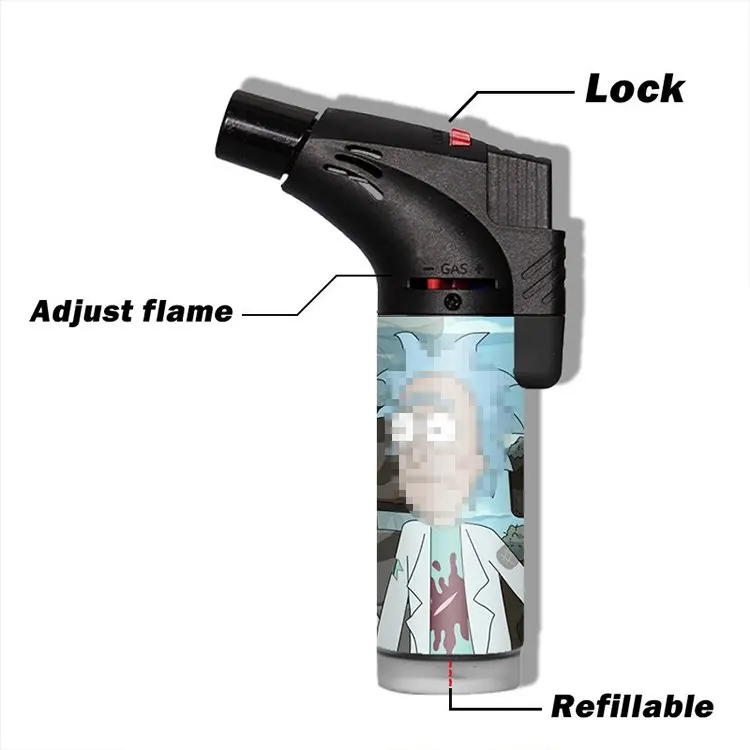 Custom Windproof Cigarette Lighters - Refillable & Durable