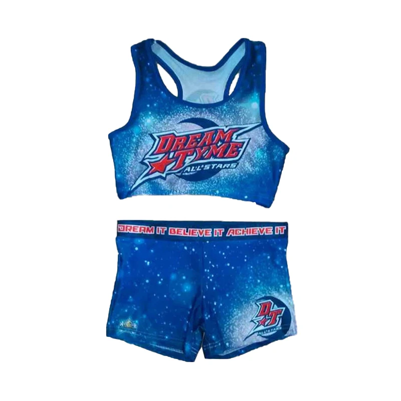 Customizable Cheerleading Practice Wear - Comfort & Style