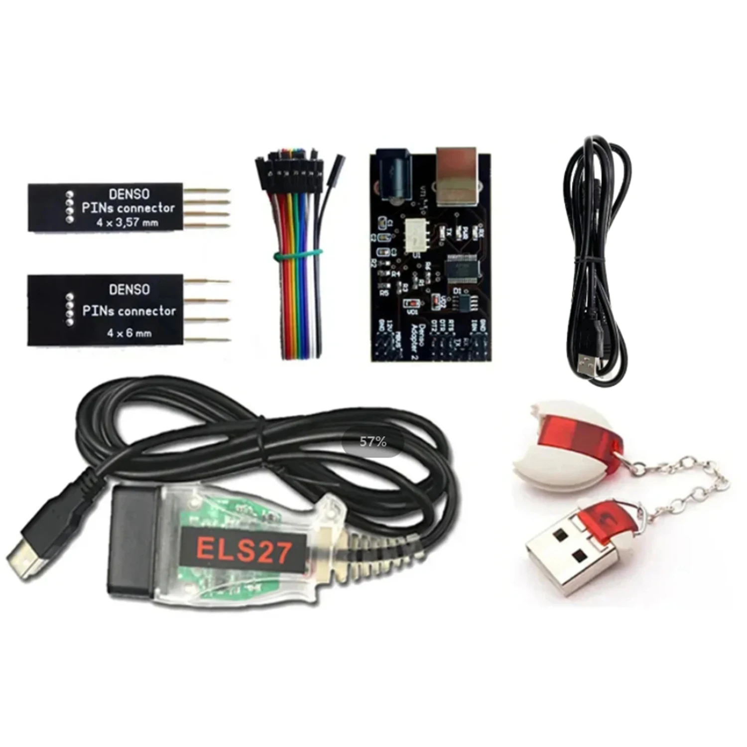 MTool V1.64 Denso Adapter/Pin Wires Cable for EEPROM Programming - CE Certified Engine Analyzer ...