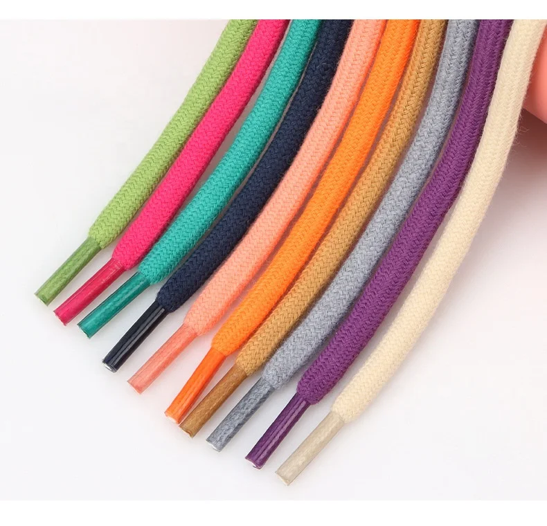 Custom 6mm Polyester Drawstring Cord Colored Round Hoodie Draw String ...