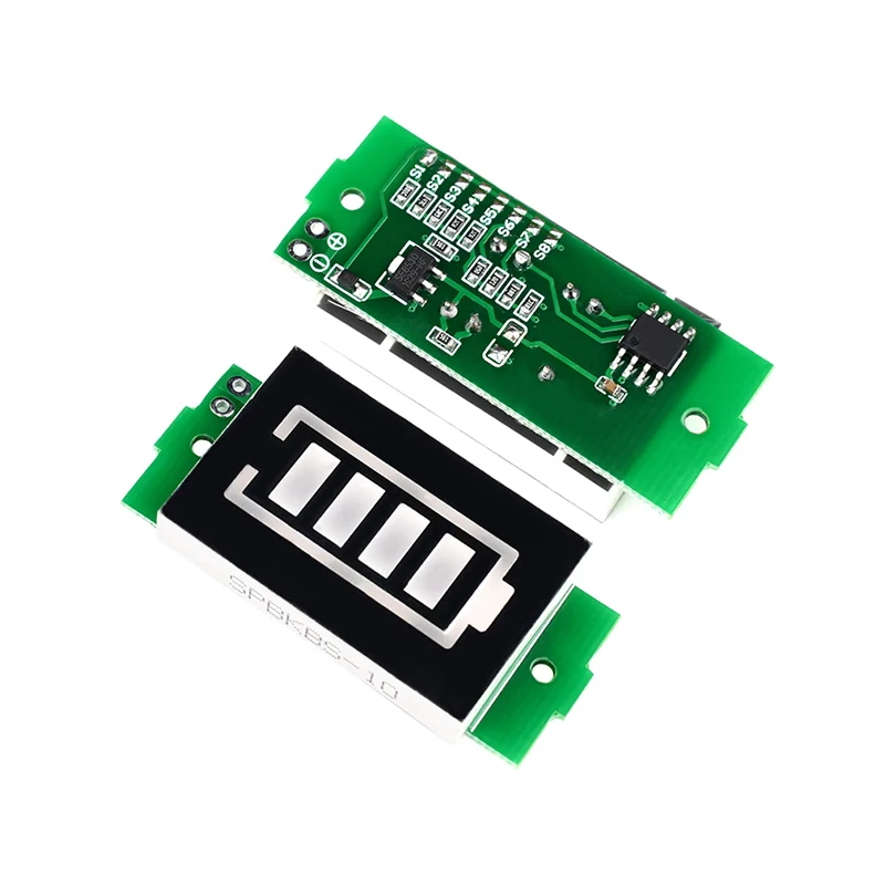 Quadrupole lithium battery meter display module 1/2/3/4/6/8S three ...