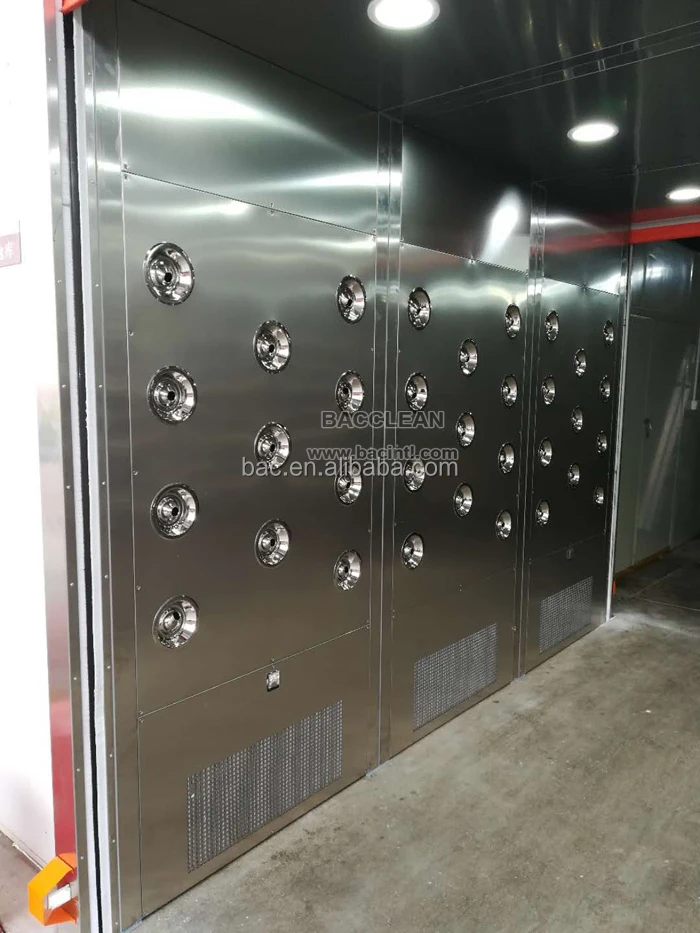 Cleanroom Equipment Clean Room Cargo Air Shower With Pvc High Speed ...