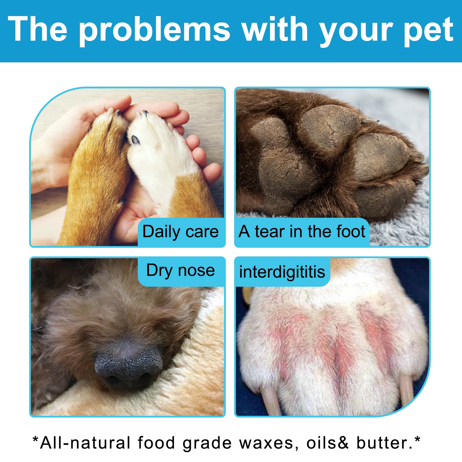 OIMMAL Pet Claw Balm Stick - Healing Paw Protection