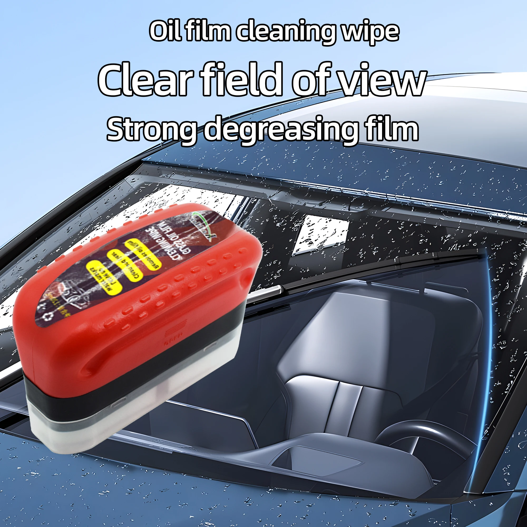 Car Window Transparent Oil Film Cleaner - Efficient Auto Glass Cleaning ...