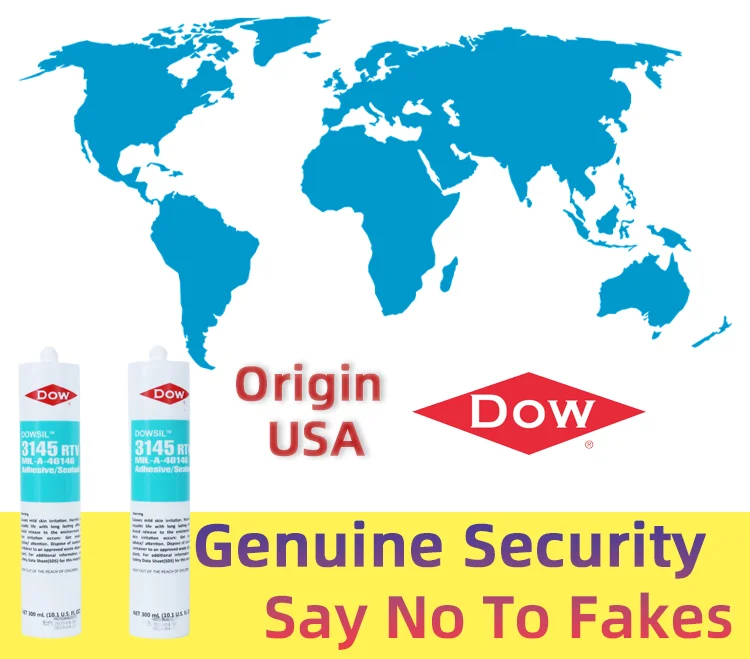 Original DOWSIL 3145 RTV Adhesive/Sealant 300ml High Temperature ...