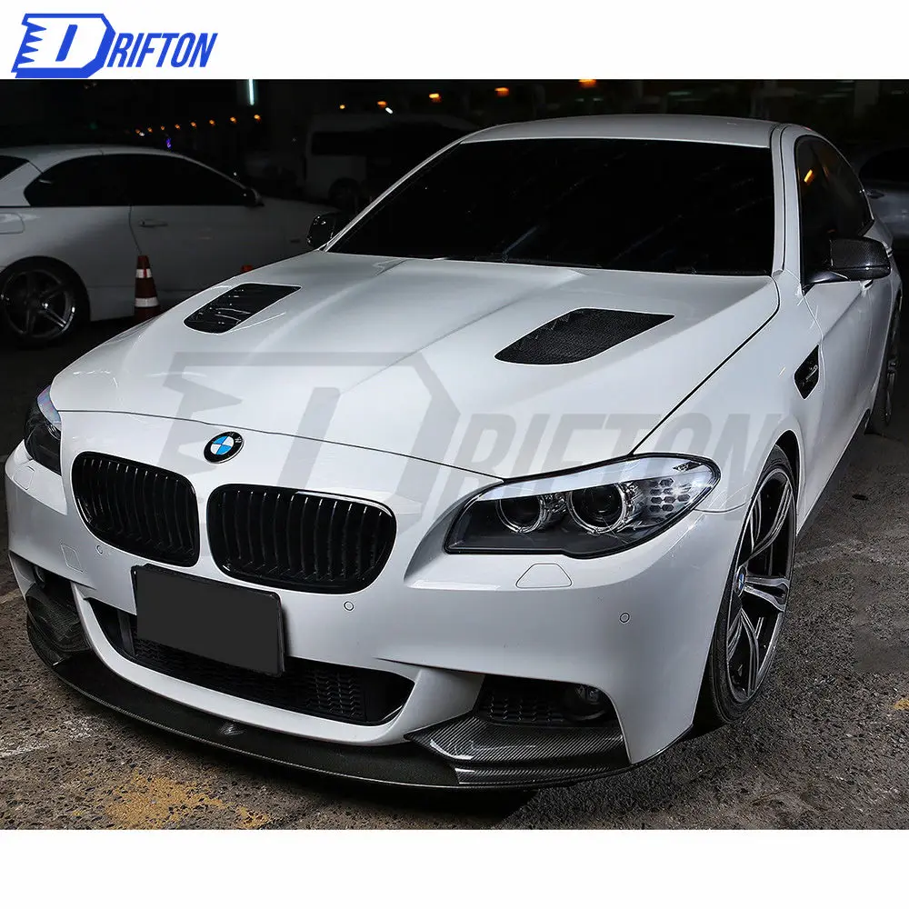 Hm Style Carbon Fiber Hood For Bmw 5 Series F10 F11 F07 M5 Engine ...