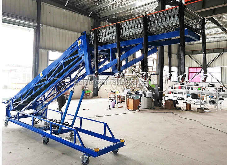 Conveyor For Loading And Unloading Loading Conveyors Telescopic Loader ...