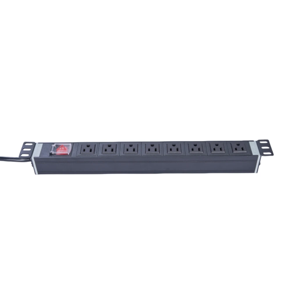 19 Inch Rack Mountable 8 Outlets Sockets American Plug 125v 2500w Custom Single Or Three Phase ...