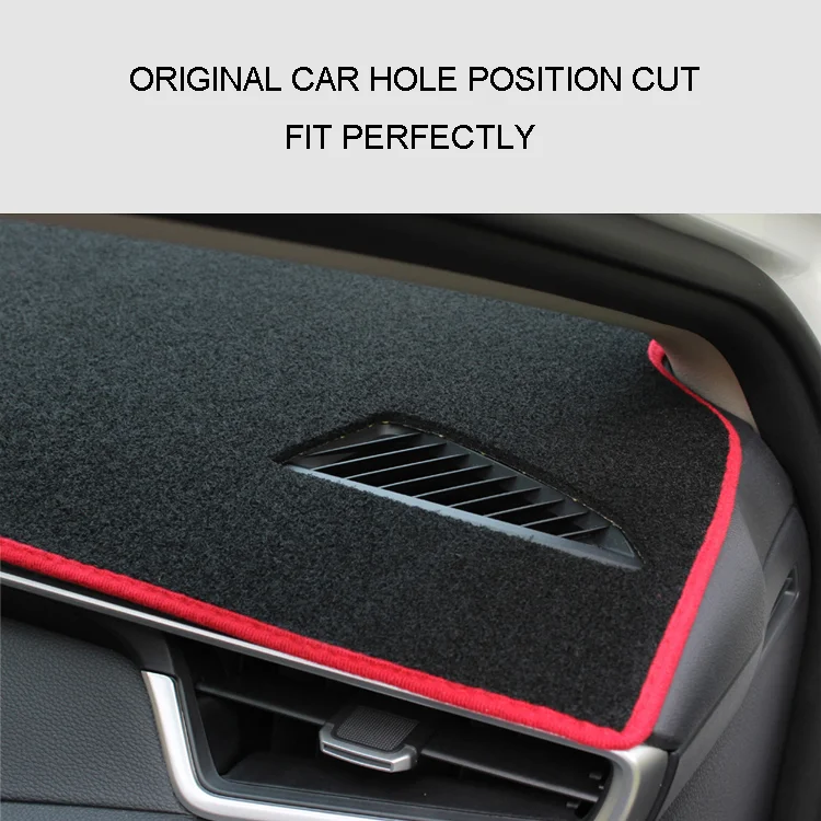 Car Dashboard Cover Dash Cover Mat Pad Carpet Custom With Anti-skid ...