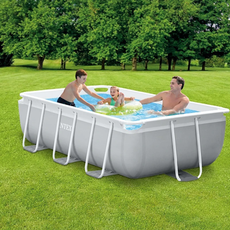 INTEX 26792 Outdoor Pool Set - Durable & Fun for All Ages