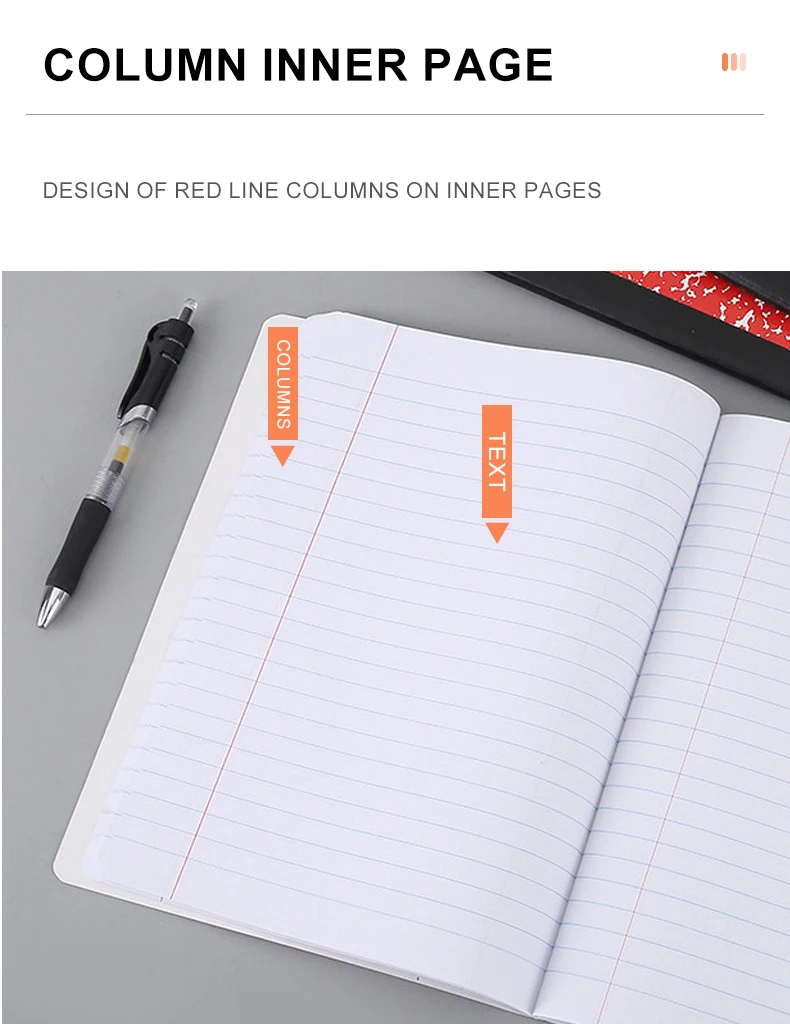 Composition Book - Student Writing Journal with 200 Pages