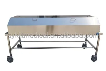 Cadaver Equipments KLT-T205 Funeral Trolley Dead Body Trolley Mortuary ...