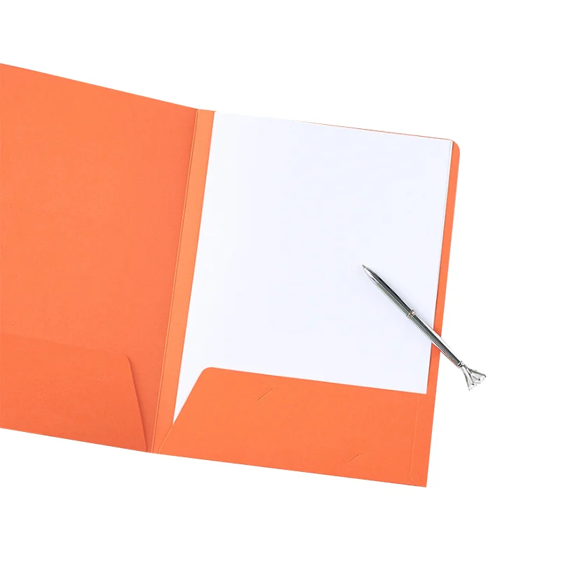 A4 Document Pocket File Folder - 300gsm/350gsm Cardboard