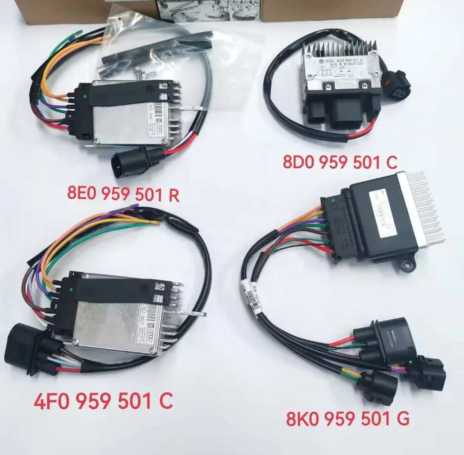 Radiato Cooling Fan Control Module 4F0959501E 4F0959501G 4F0959501A ...