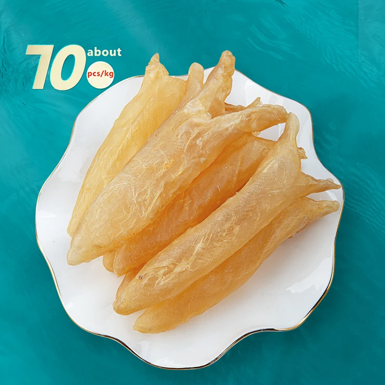 Natural Dried Fish Maw - Premium Isinglass for Food Use | Low-Fat, Low ...