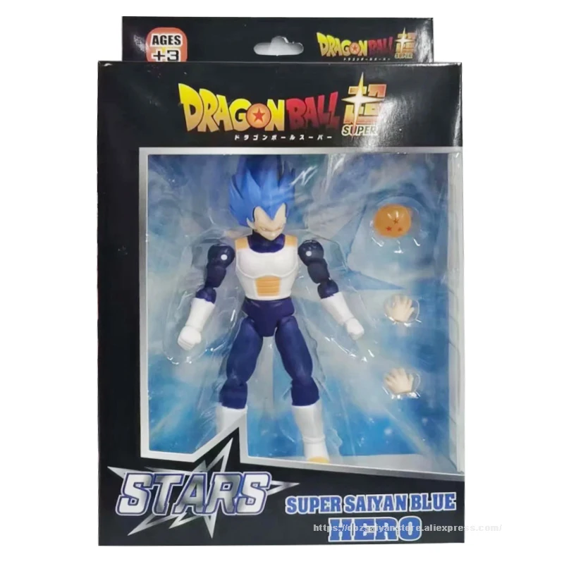 16-18cm DBZ Shf Goku Vegeta Super Saiyan Gogeta Action Figure