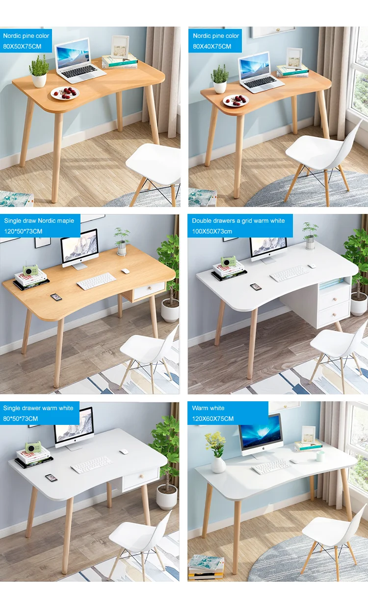 Nordic Minimalist Computer Table Price Simple Single Kids Furniture ...
