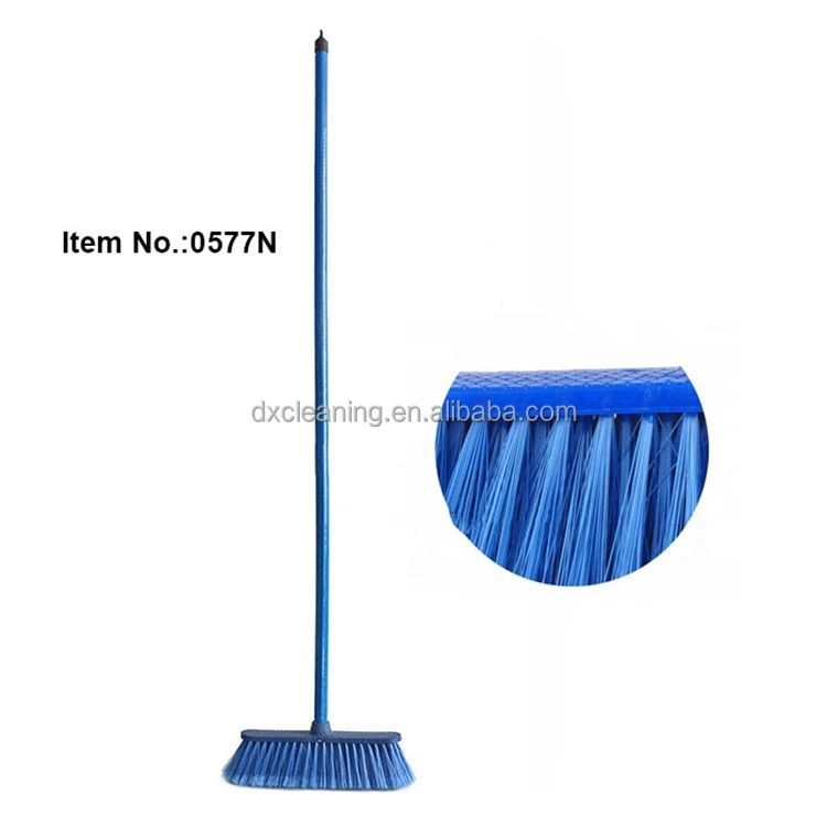 Plastic Broom Brush Sweeper Brush Broomstick Home Cleaning Supplies ...