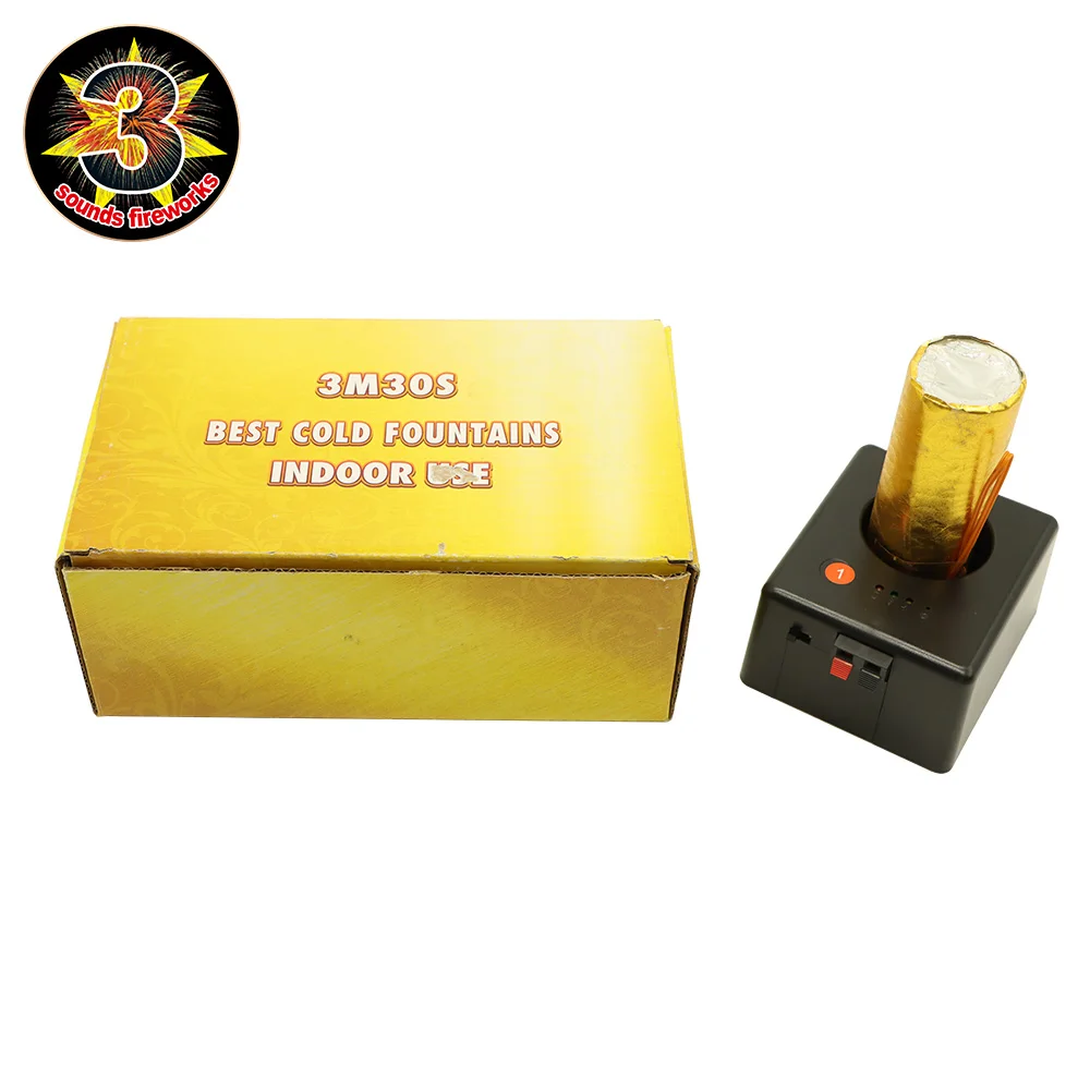 4 Cues Wedding Wireless Cold Fountain Pryo Mini Sparkler Reusable ...