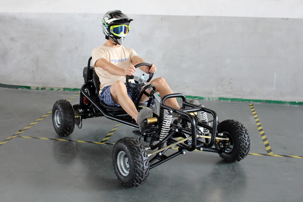 Petrol Powered 270cc Fully Shock-absorbing Small Drift Go Karting 60km ...