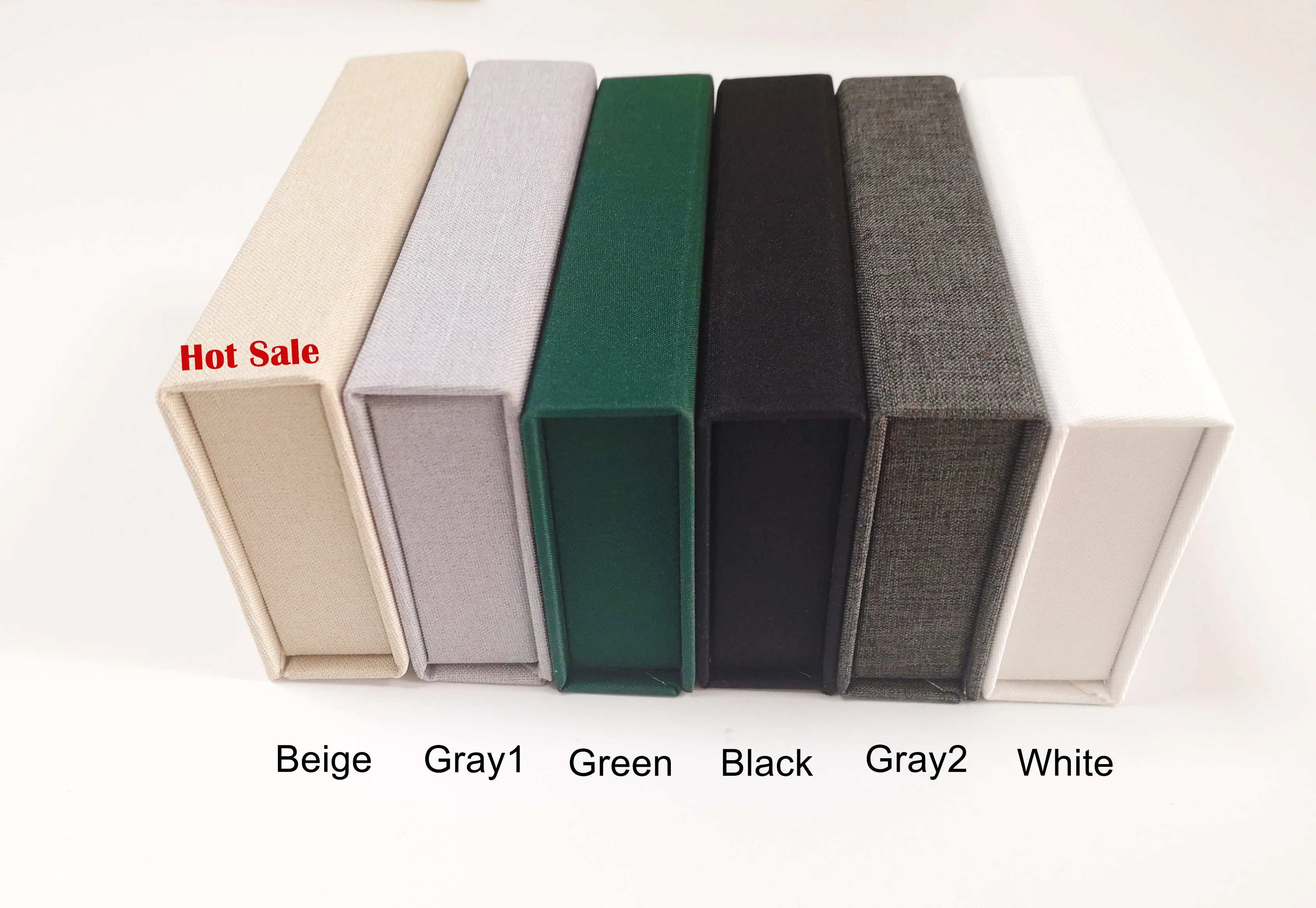 Premium Linen Box Glass Crystal Usb Flash Drive With Linen Box ...