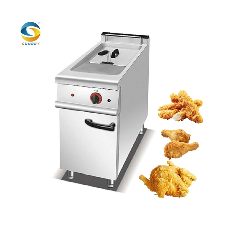Commercial Restaurant Kitchen Frying Machine Single 20 Litres ...