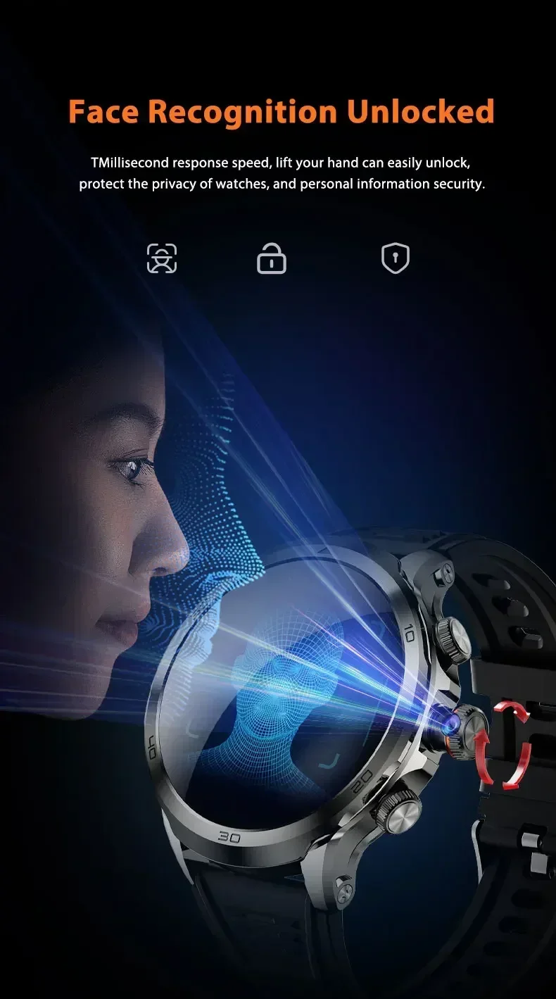 H19 Smart Watch 5g 2025 - Activity Tracker with SIM Card