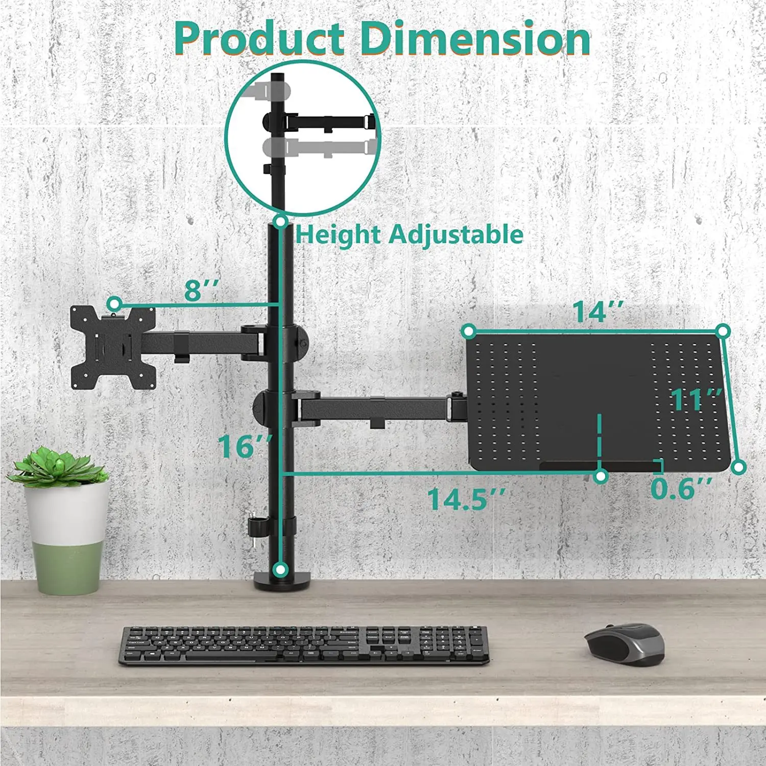 Dual-screen Monitor Stand - Maximize Workspace Efficiency
