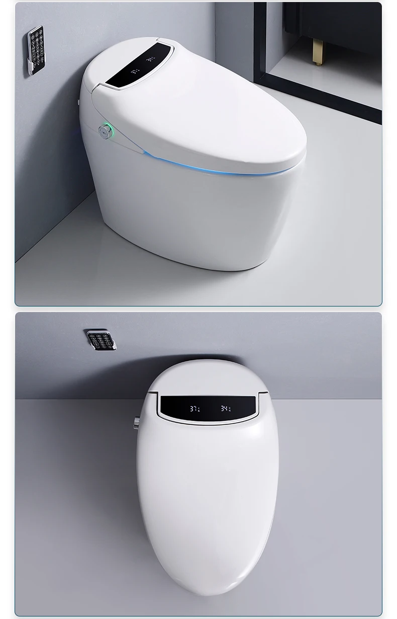 Smart Wc Ceramic - Intelligent Bidet & Automatic Toilet
