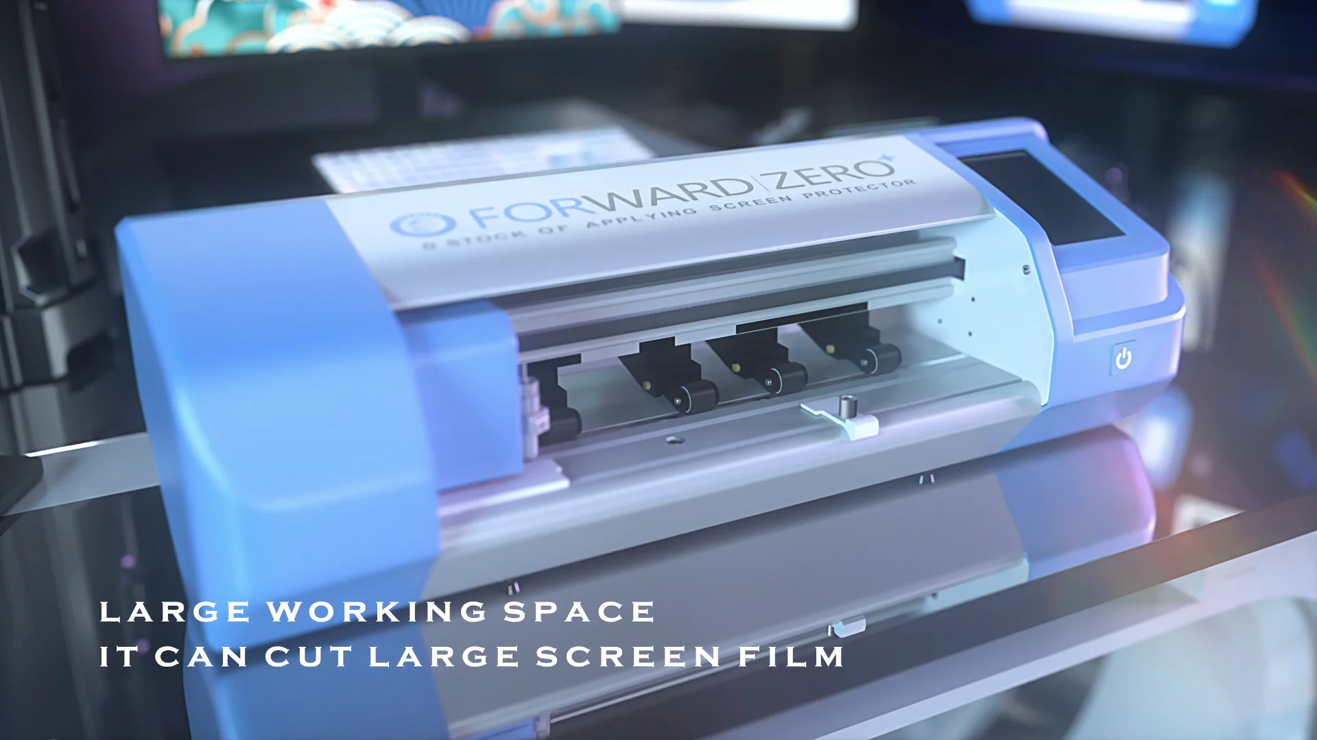 Forward Zero+ Smart Screen Protector Film Cutting Machine For 12.9 ...