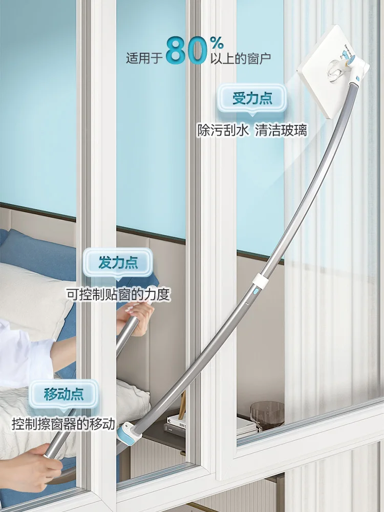 2024 BOOMJOY Window Cleaners - Efficient Double Side Tools
