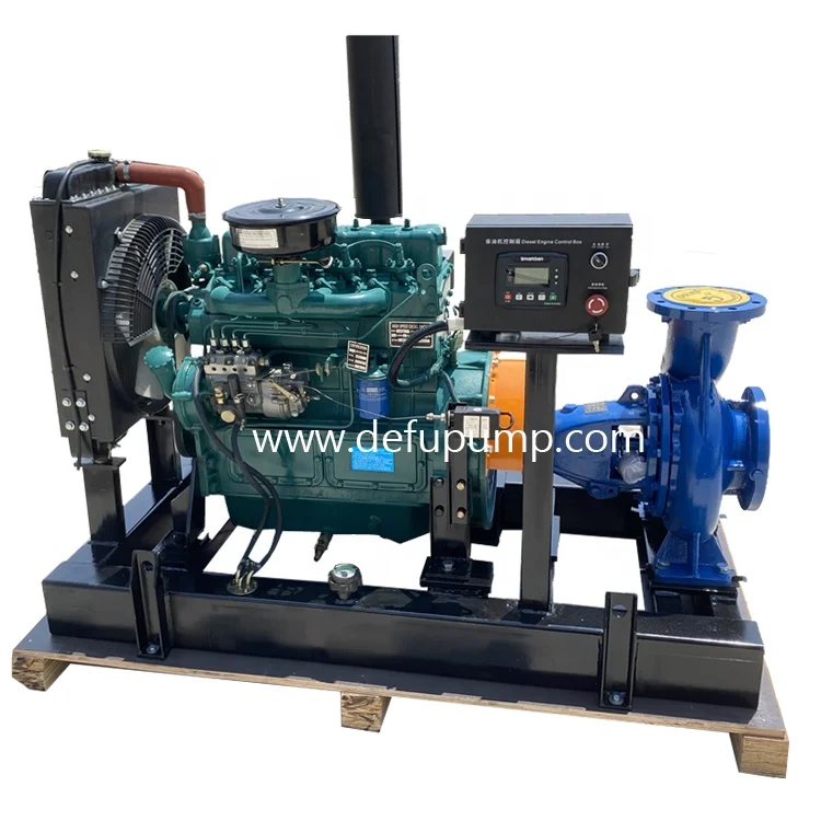 DEFU Horizontal End Suction Centrifugal Pump for Irrigation