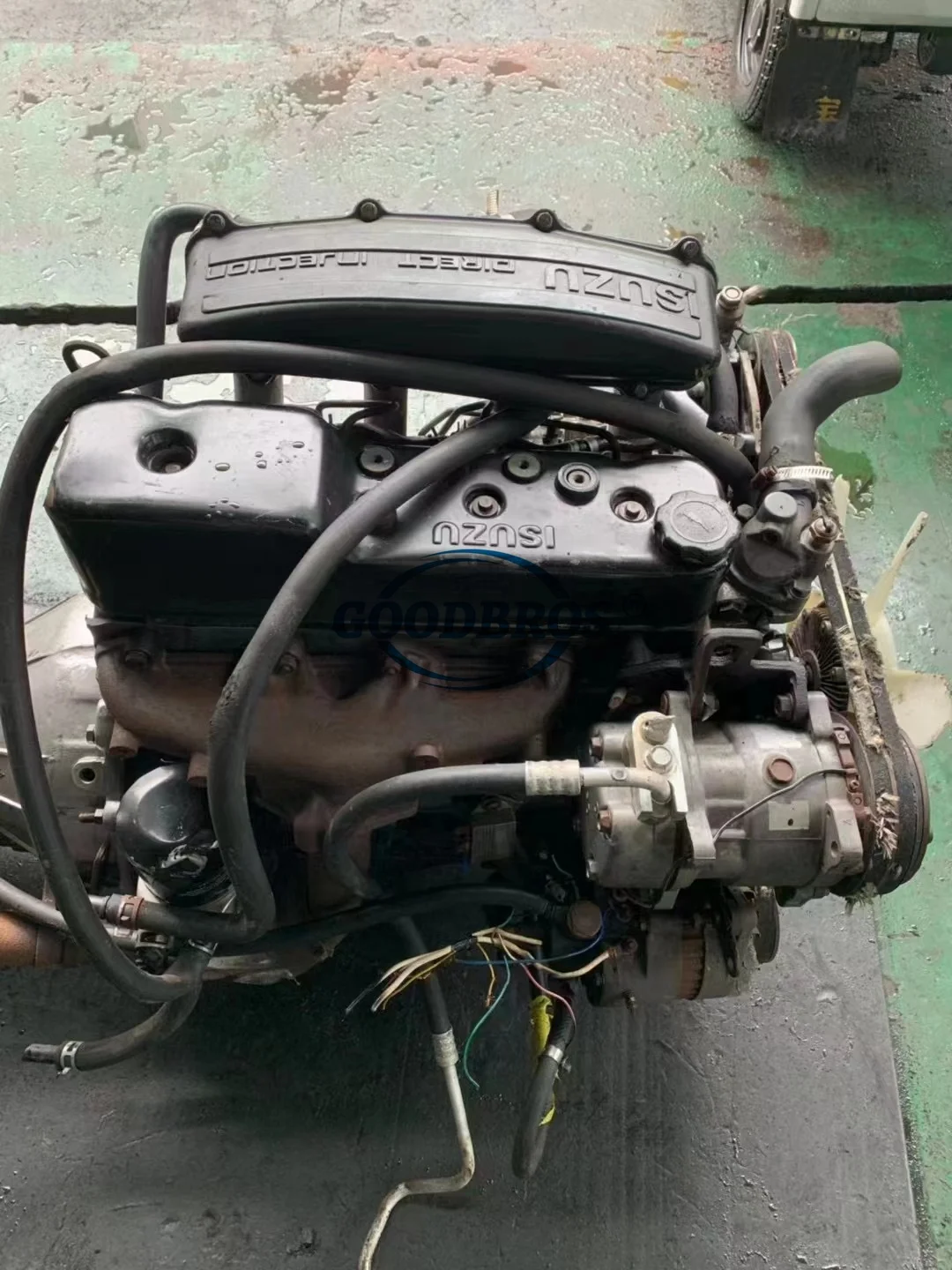 Used Japanese 4JB1 Isuzu Engine - Non Turbo Diesel Power