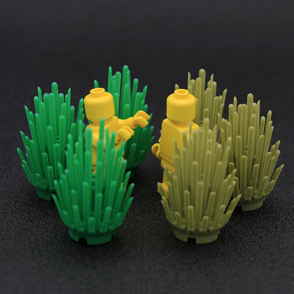 Bush Tree Plant Green Grass Building Bricks Plants Blocks City Parts ...