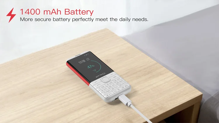 Ipro K3 New 2.8-inch 4g Feature Phone 1400mah Battery Dual Sim Card 4g Phone - Buy Keypad Cell ...