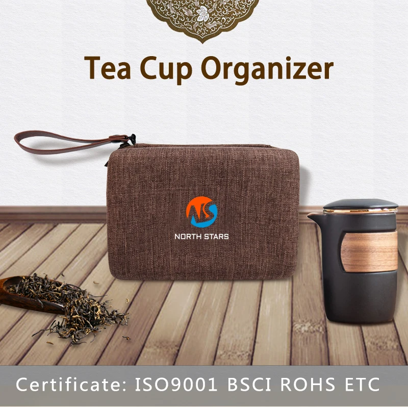 Luxury Custom Logo Portable Packaging Tea Bag Shockproof Carrying Tea ...