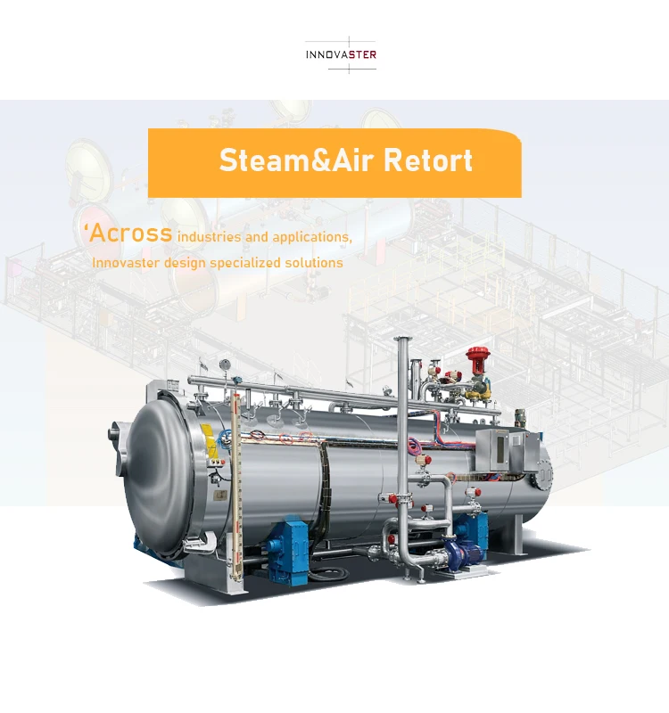 Comprehensive Fish Canned Food Sterilizer - Innovaster Retort Machine