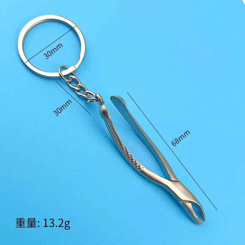 Wholesale Dentist Keychain Dental Molar Tooth KeyRing Simulated 3D ...