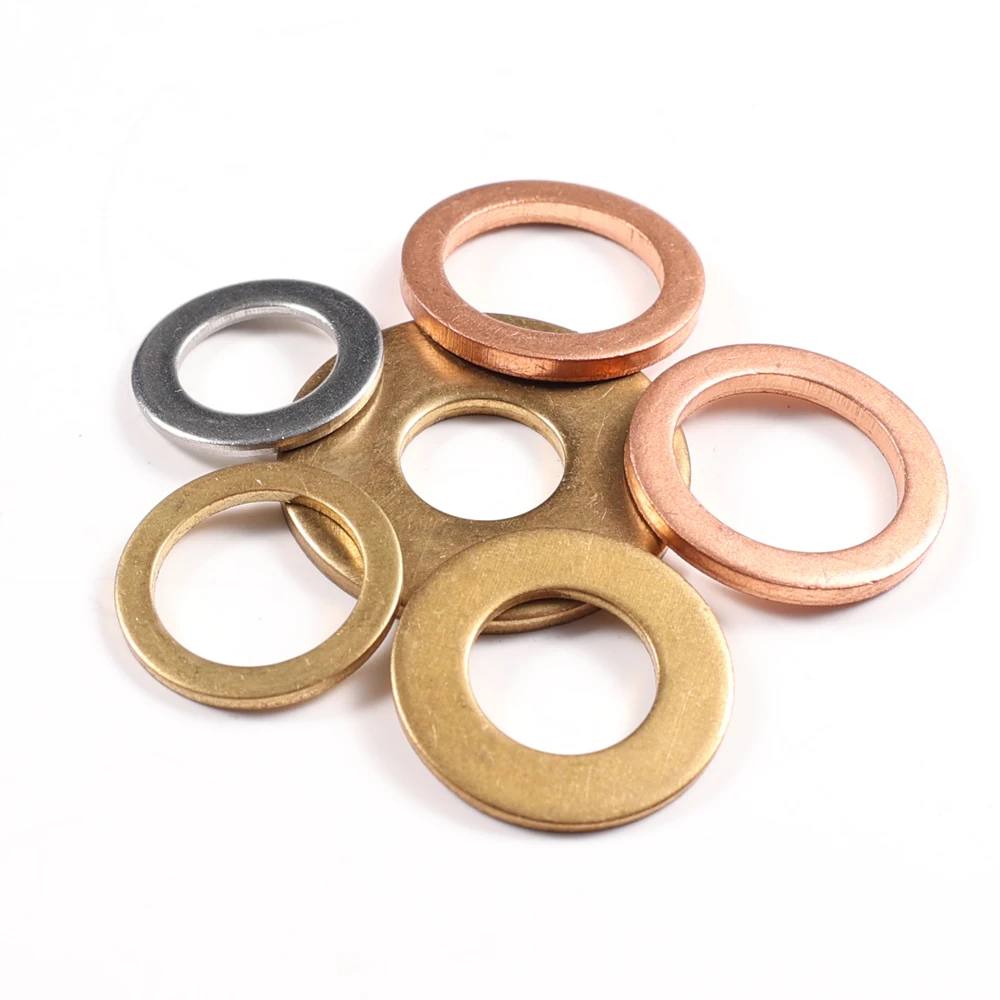 Din9021 Large Flat Copper Brass Fender Washer Plain M3 M4 M5 M6 M8 M10 ...