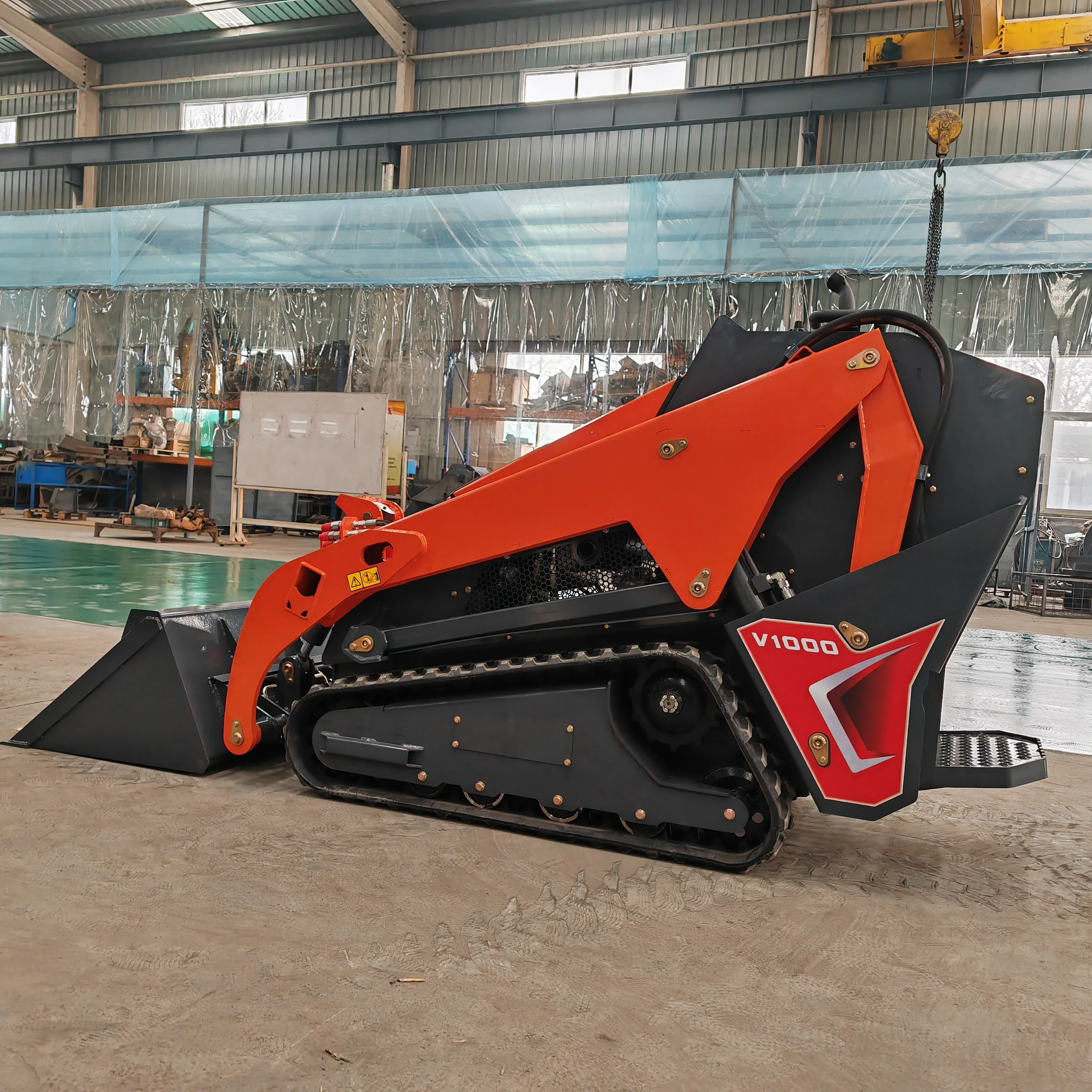 DRT V1000 Rugged Crawler Loader - Reliable Construction Equipment