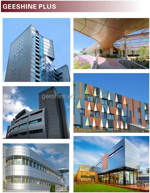 Pvdf Coating Curtain Wall Perforated Aluminium Panels Facade Cladding ...