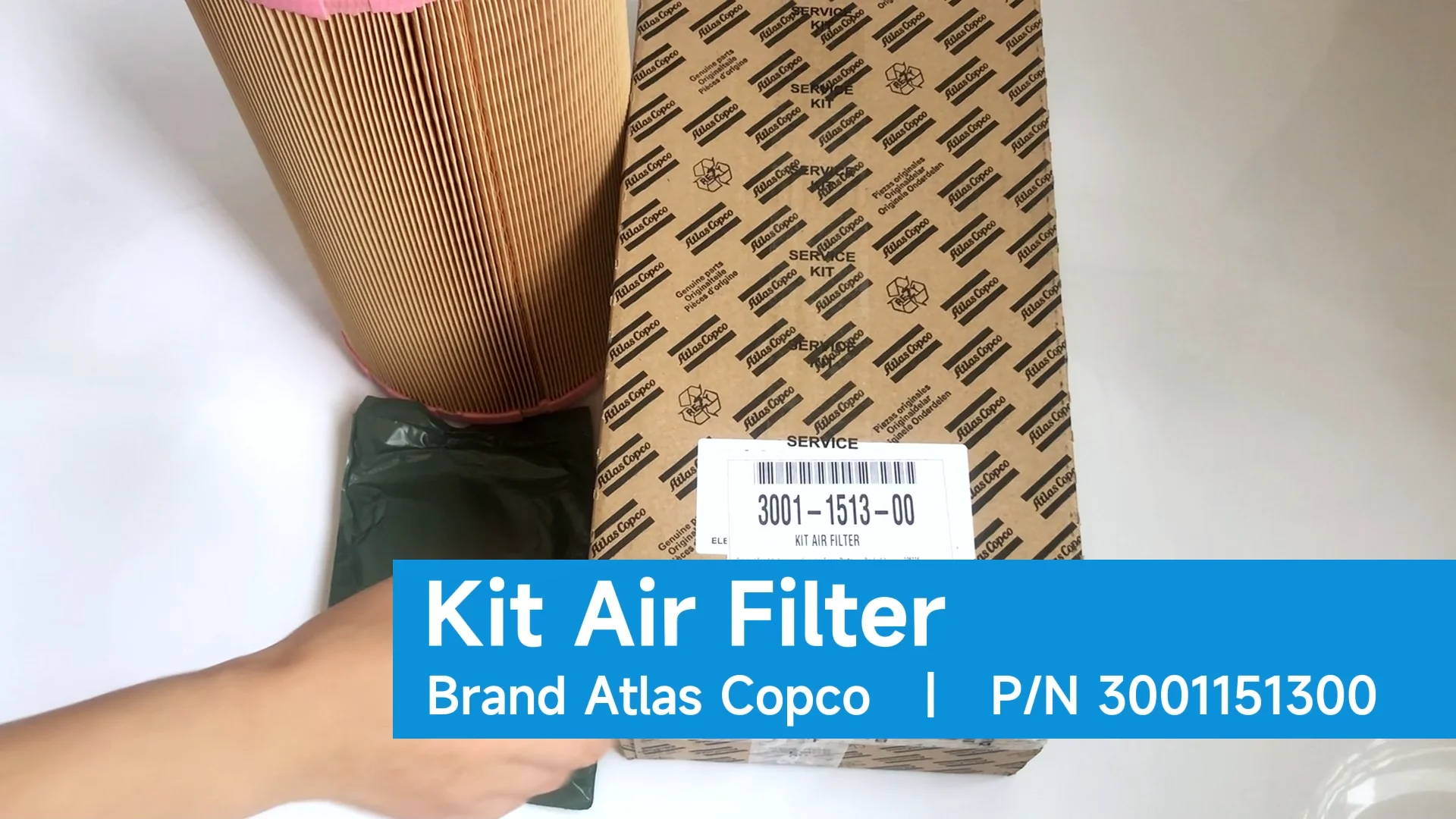 Atlas Copco Original Air Compressor Spare Parts Air Filter Service Kit ...
