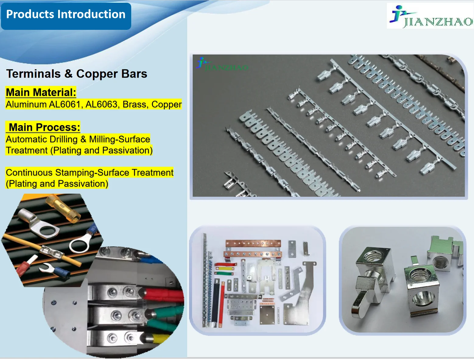 High Quality Battery Terminal Copper Stamping Cable Lug with Hole Ring ...