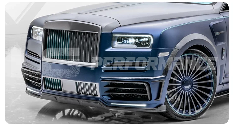 Forged Carbon Fiber M Style Bodykit For Rolls Royce Cullinan Engine ...