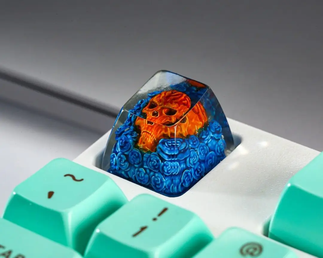 Personality Resin Keycap Cute Esc Custom Artisan Keycaps For Mechanical ...