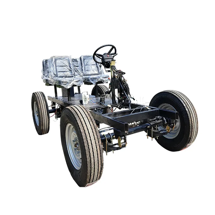 DIY Front Rear Axle Motor Differential Four Wheel Vehicle Chassis ...