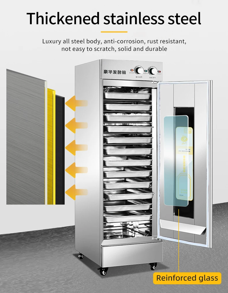 Commercial Bread Dough Machine Bakery Fermenting Proofing Dough Heating ...