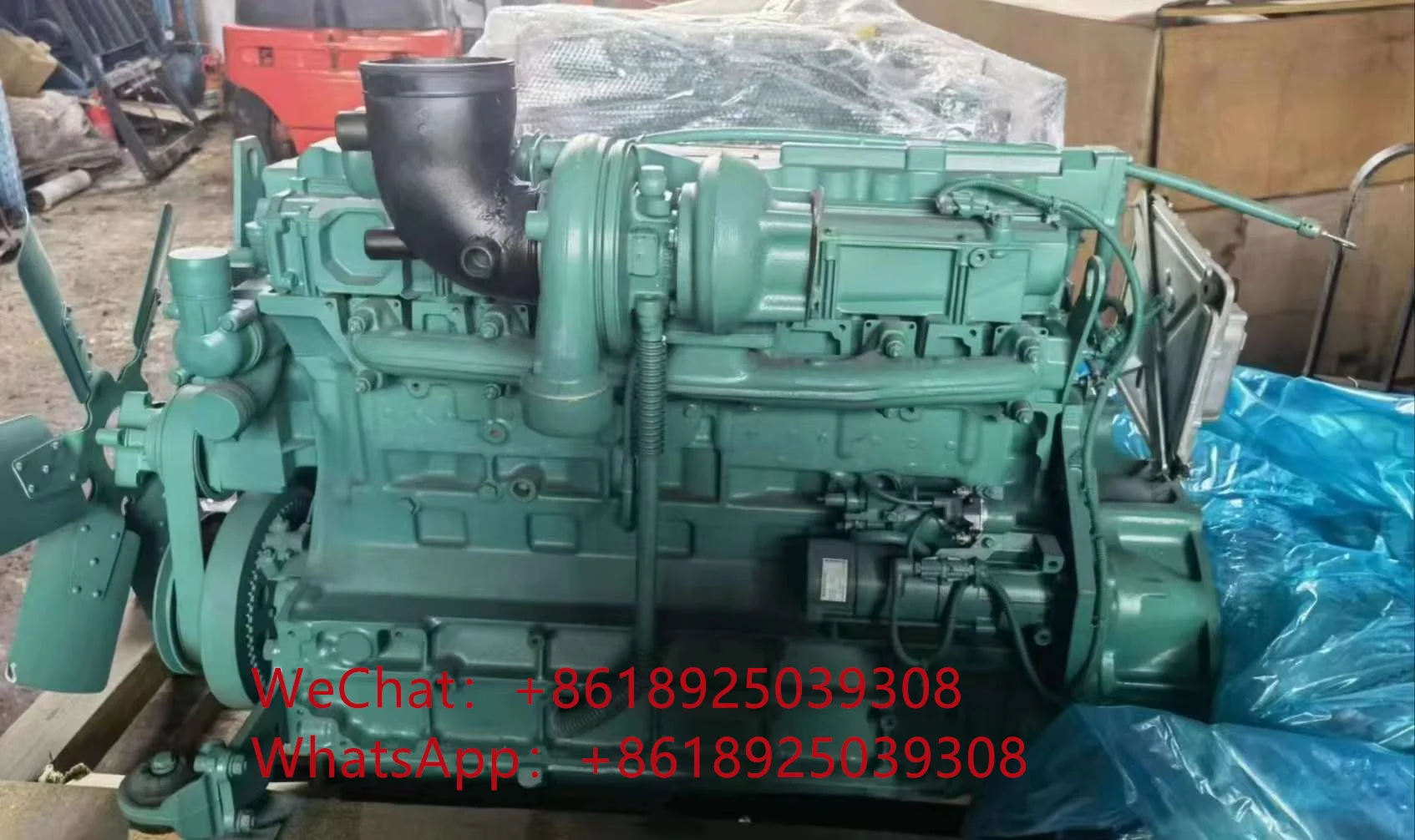 Original Used Deutz D6d Complete Engine Assy,D6d D7d Engine Assy For Volvo Ec210b Ec240b ...