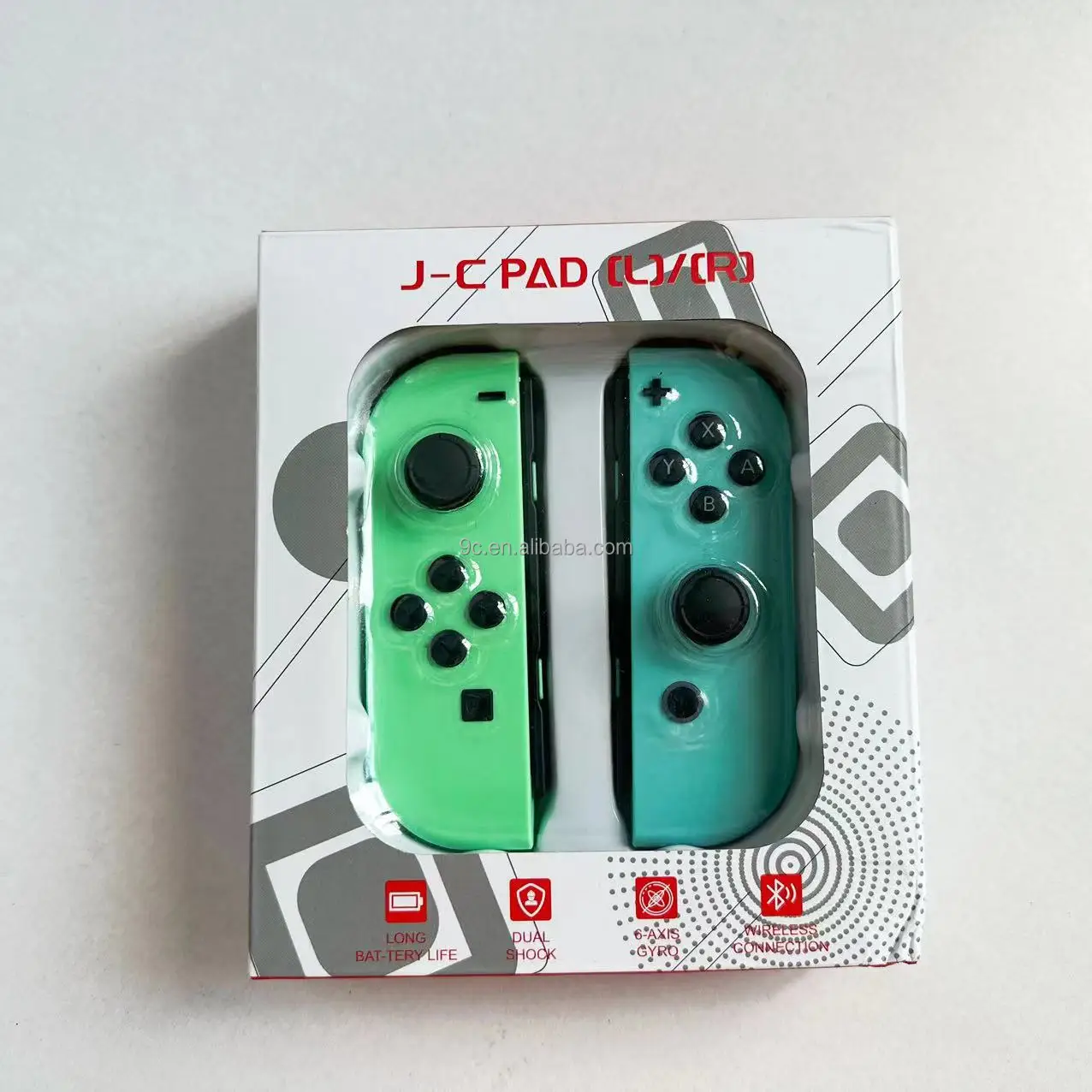 Rgb Light Multiple Colors Game Controller Joysticks Wireless Gamepad ...