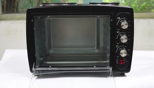 22l Microwave Oven With Two Hot-plate For Home Use - Buy Microwave Oven ...